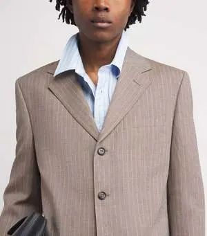 SUNFLOWER Linen-wool Show Blazer - Beige