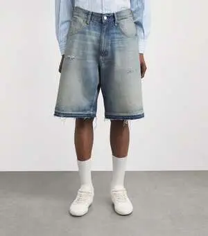SUNFLOWER Distressed Denim Shorts