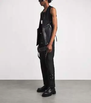 Rick Owens Megastrapped Moto Trousers