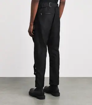 Rick Owens Megastrapped Moto Trousers