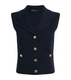 Maje Sleeveless Waistcoat