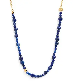 Anni Lu Deep Beaded Necklace - Blue