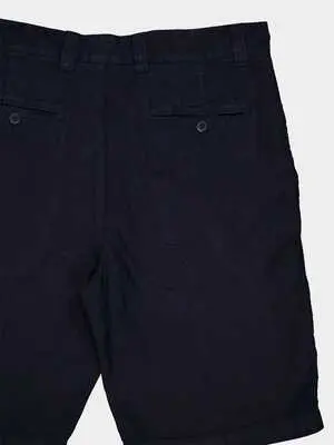 120% Lino Linen Shorts - Blue