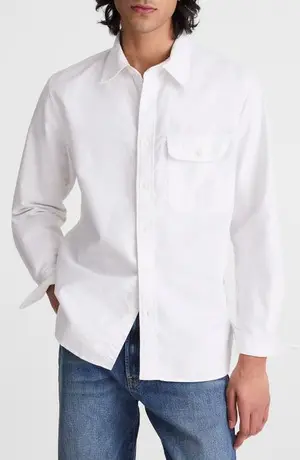 Madewell Spread Collar Shirts For Men