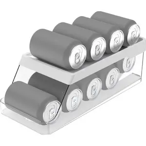 OU Rolling Bpa Free Can Dispenser Organizer - Clear