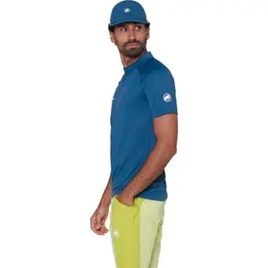 MAMMUT Ducan Fl 1/2-zip T-shirt - Tschiel