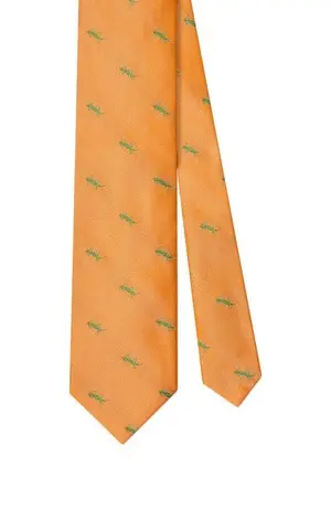 Robert Talbott Silk Necktie - Orange