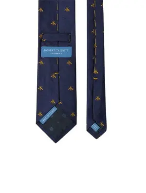 Robert Talbott Robert Best Of Class Necktie - Navy