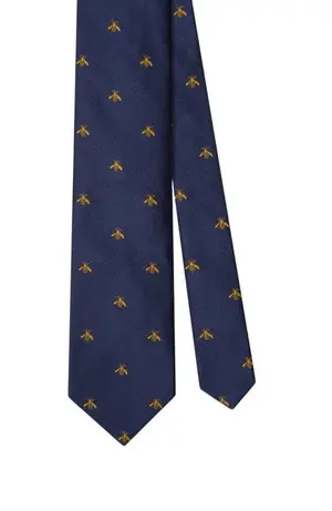 Robert Talbott Robert Best Of Class Necktie - Navy