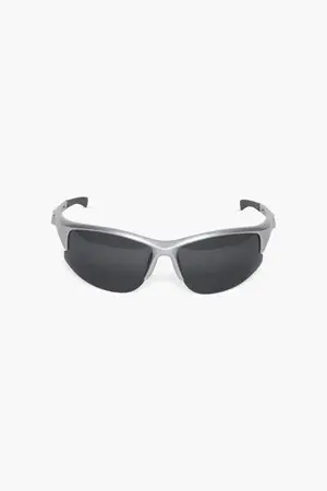 THE CELECT Blade-style Sunglasses - Silver