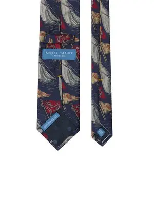 Robert Talbott Silk Necktie - Navy