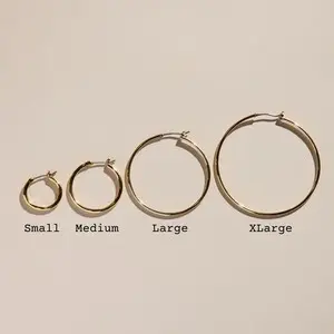 NICKEL & SUEDE Halo Hoop Earrings