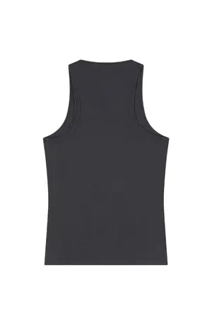 ALL MY LOVE Wool Blend Tank Top - Charcoal