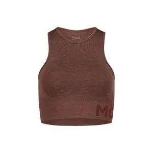 MONS ROYALE Solace Merino Seamless Tank Top - Henna