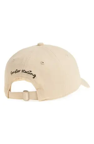 FRASIER STERLING Cotton Canvas Baseball Cap