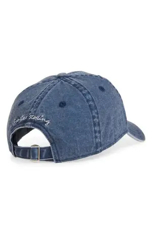 FRASIER STERLING Dolce Vita Cotton Canvas Baseball Cap