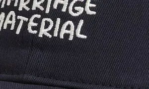 FRASIER STERLING Marriage Material Cotton Canvas Baseball Cap