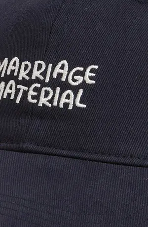 FRASIER STERLING Marriage Material Cotton Canvas Baseball Cap