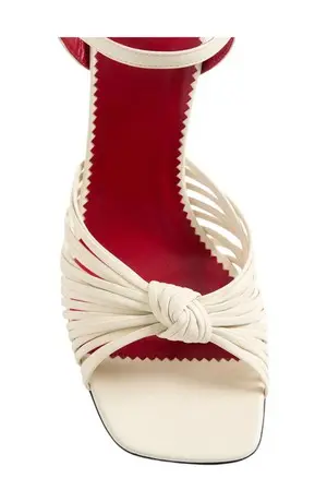 Valentino Garavani Annet Block Heel Sandal - Ivory