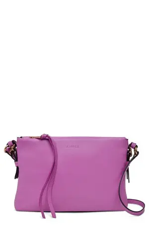 AIMEE Gramercy Leather Crossbody Bag - Bloom