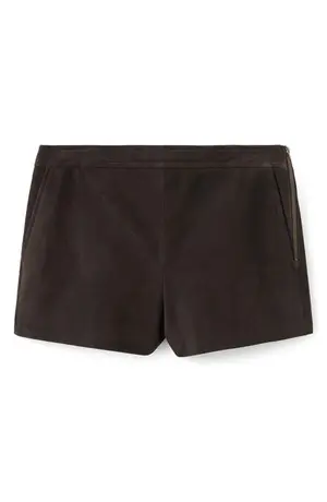 Mango Suede Shorts
