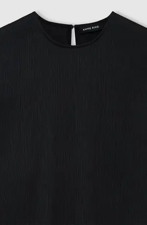 ANINE BING Malia Top - Black