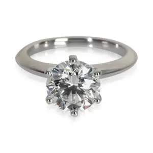 Tiffany & Co. 1.86 Ct Round Brilliant Diamond Ring