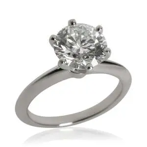 Tiffany & Co. 1.86 Ct Round Brilliant Diamond Ring