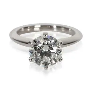 Tiffany & Co. 1.86 Ct Round Brilliant Diamond Engagement Ring - Platinum