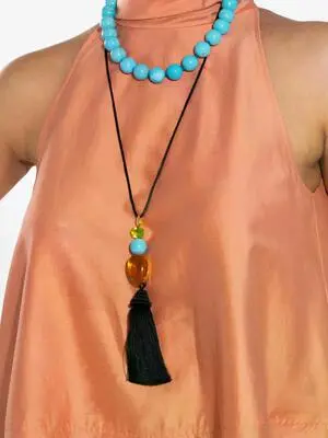 JENNIFER BEHR Izzie Tassel Necklace