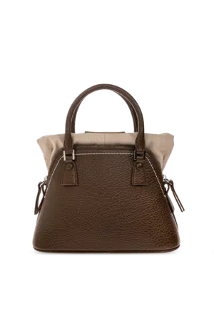 MAISON MARGIELA 5ac Classique Micro Handbag - Brown