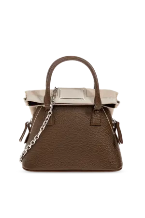 MAISON MARGIELA 5ac Classique Micro Handbag - Brown