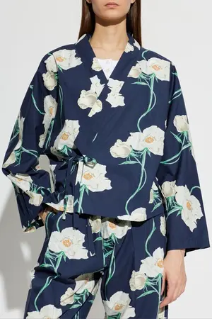 Kenzo Floral Motif Kimono