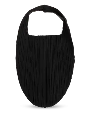 Issey Miyake Pleated Handbag - Black