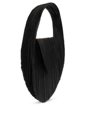 Issey Miyake Pleated Handbag - Black