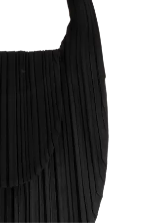 Issey Miyake Pleated Handbag - Black