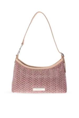 Kurt Geiger Embroidered Shoulder Baguette - Pink