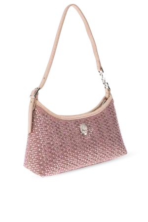 Kurt Geiger Embroidered Shoulder Baguette - Pink
