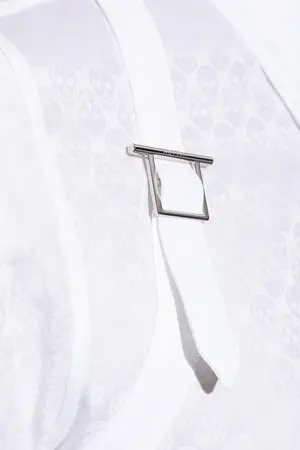 Alexander McQueen Shirt With Monogram - White