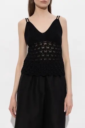 AKEP Decorative Knit Top
