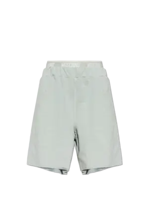 Moschino Logo Shorts - Green