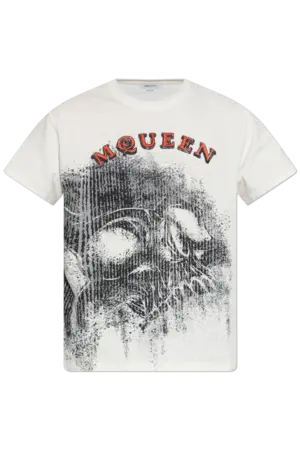 Alexander McQueen T-shirt With Print - White