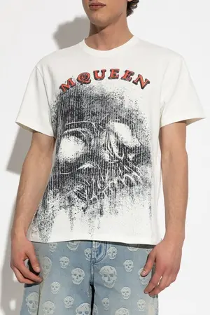 Alexander McQueen T-shirt With Print - White