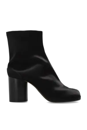 MAISON MARGIELA Heeled Tabi Ankle Boots - Black
