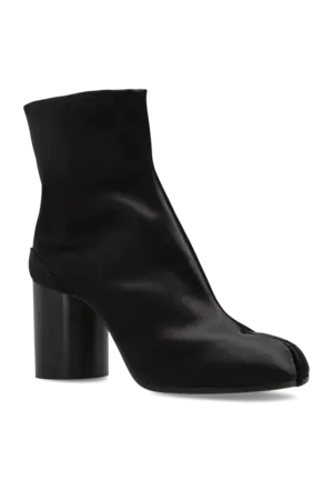 MAISON MARGIELA Heeled Tabi Ankle Boots - Black