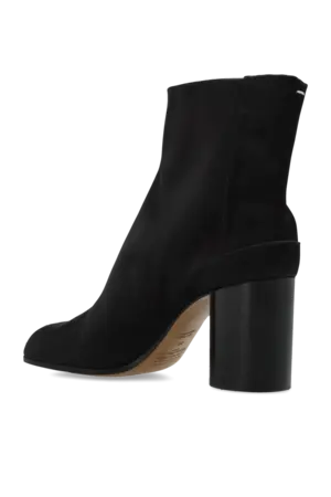 MAISON MARGIELA Heeled Tabi Ankle Boots - Black