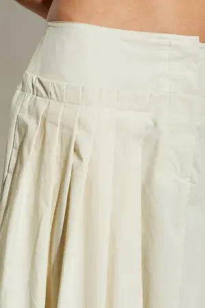 Studio Nicholson Agat’ Maxi Skirt - Cream