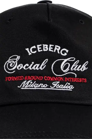Iceberg Baseball Cap - Black