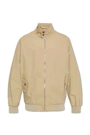MAISON MARGIELA Jacket With A Stand-up Collar - Beige