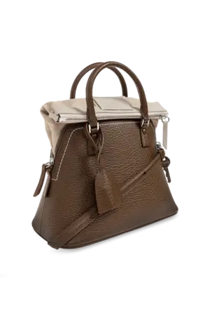 MAISON MARGIELA 5ac Classique Mini Handbag - Brown